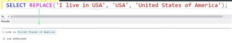 Replace Function In Sql Server Sql Server Guides