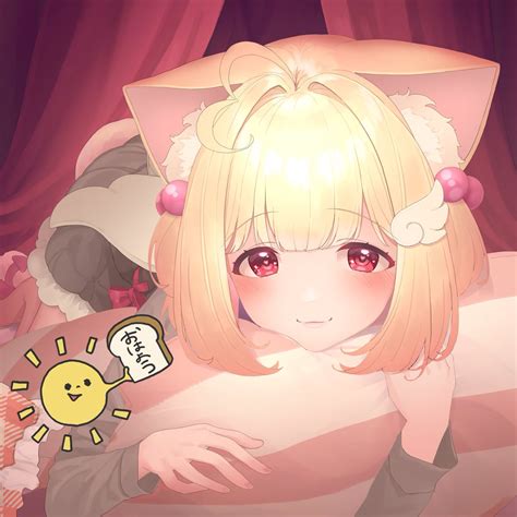 猫羽かりん🐱💋ʚ次回fc2⇢未定ɞ On Twitter おはよ♡ 今週も月曜日に立ち向かってえらい🍬 おはようvtuber