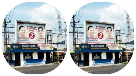 Viral Baliho Prabowo Gibran Di Pos Polisi Mojokerto TPN Ganjar Mahfud