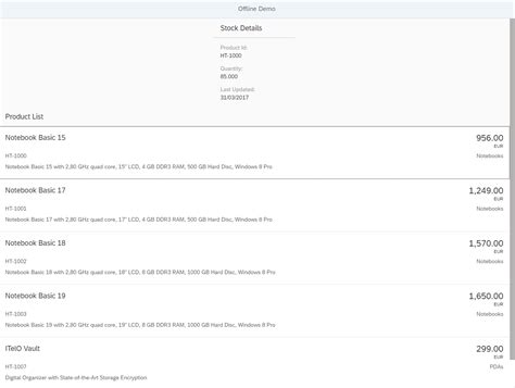 Lets Build An Offline Hybrid Ui5 Application From Sap Community
