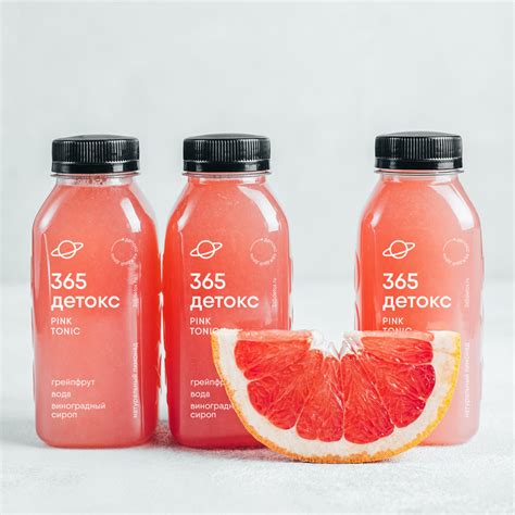 Розовый лимонад PINK TONIC - 365 detox — детокс каждый день