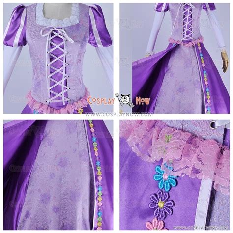 Tangled Princess Rapunzel Cosplay Costume