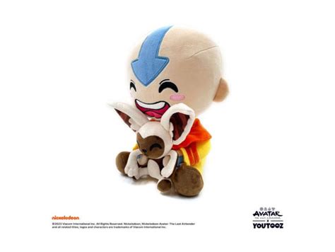 Avatar The Last Airbender Plush Figure Aang And Momo 30 Cm Youtooz