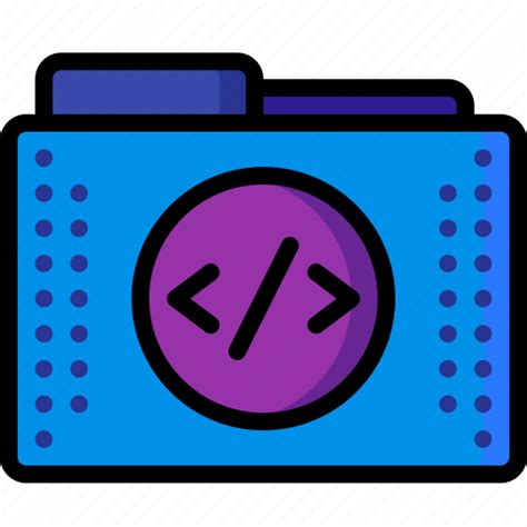 code files folder folders script tags icon download on iconfinder