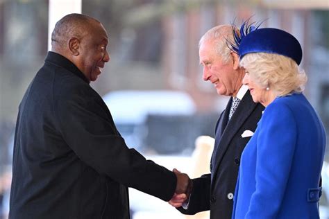 Photos King Charles Welcomes President Ramaphosa With Gun Salutes And