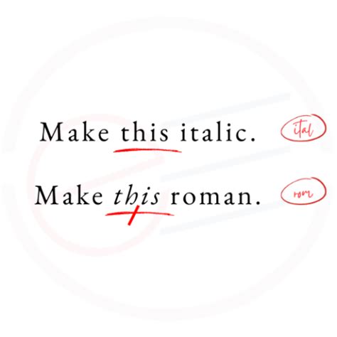 Using Italics For Formatting Editor S Essentials