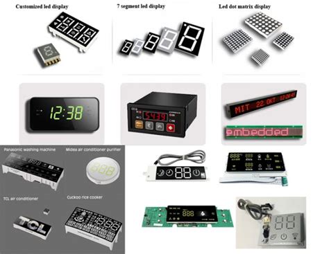 rohs super red 0 3 inch fnd led 7 segment display for indicator