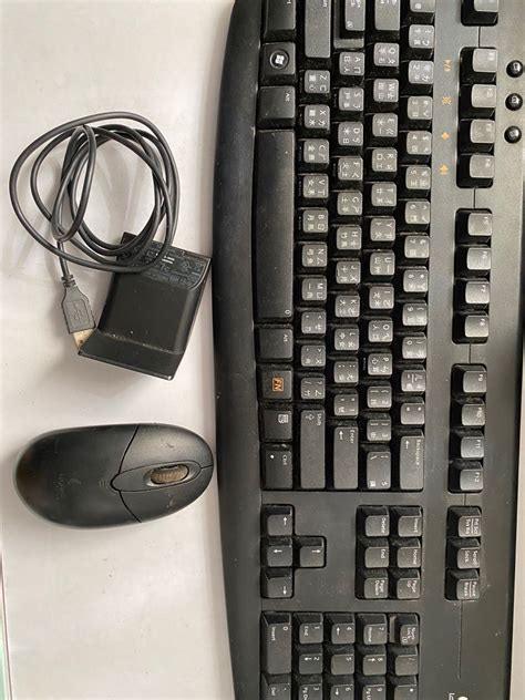 Logitech Wireless Keyboard Mouse 無線鍵盤 無線滑鼠 無線 電腦＆科技 電腦周邊及配件 電腦滑鼠及相關