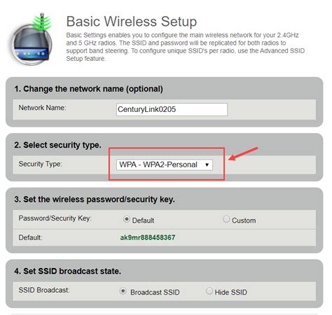 Wifi Security Types Centurylink
