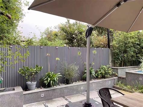 Composite Slatted Cladding Wpc Fluted Panel Price Size And