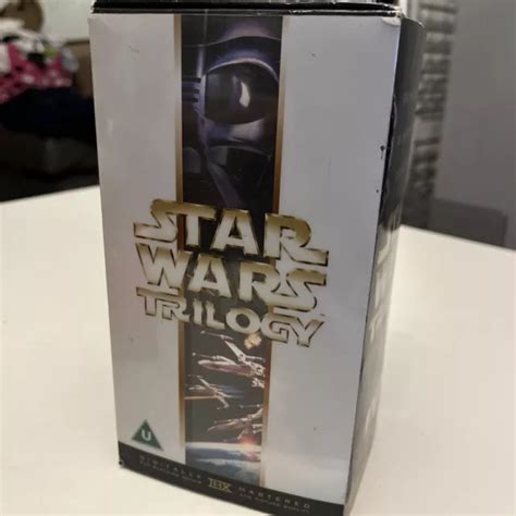 Star Wars Trilogy Vhs Video Cassette Tapes Box Set Factory Sealed Eur