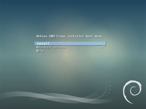 installing debian via internet mirror and pxe server