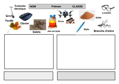 Technologie59 6 Activité Classement Des Objets
