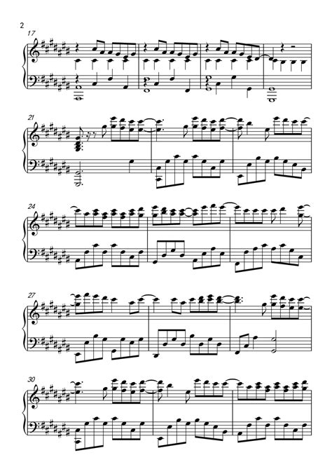 让我留在你身边 电影摆渡人主题曲钢琴谱 c调 虫虫乐谱