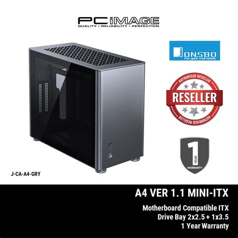 Jonsbo A4 Ver 1 1 Mini Itx Casing Color Gray J Ca A4 Gry Shopee Malaysia