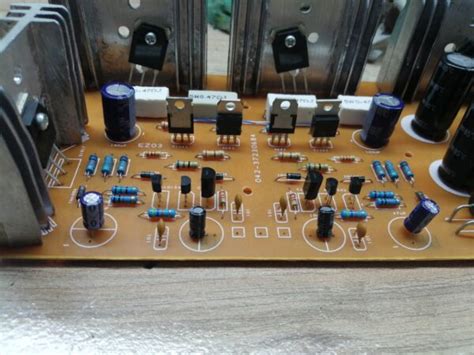 D1047 Audio Stereo Transistor Amplifier Circuit Kit 80 80 Watts Class
