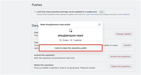 GitHub Repository Public Private