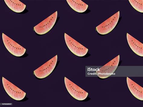 수박 슬라이스 패턴 3d 렌더링 계절 잘 익은 맛있는 과일 여름 음식 그림 0명에 대한 스톡 사진 및 기타 이미지 0명
