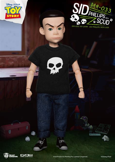 Disneypixar Dynamic 8ction Heroes Toy Story Sid Phillips With