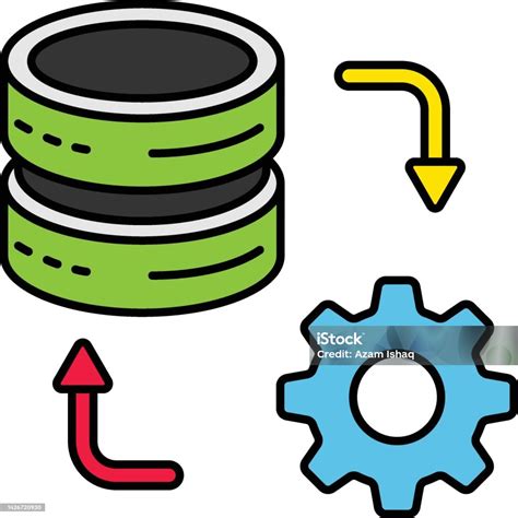 It Operations Analytics Vector Color Icon Design Big Data Symbol
