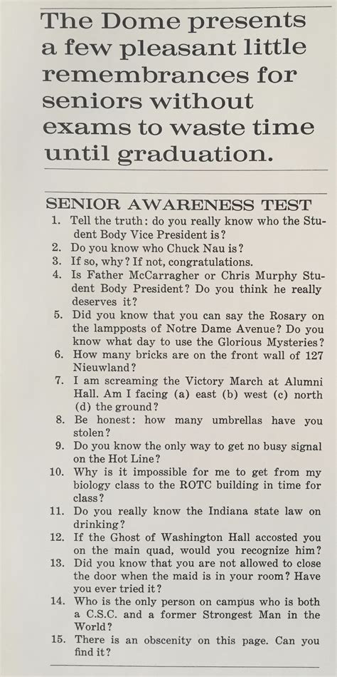 Class Notes Submitted To Nd Magazine Nd Class Of 1968