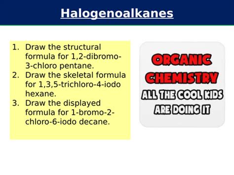 10 Organic Chemistry Pearson Ib Chemistry Lesson Powerpoints Whole