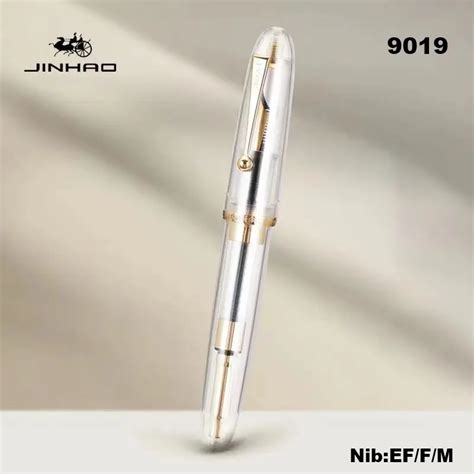 Jinhao 9019 Pluma Estilogr Fica De Iridio Punta M Para Escribir