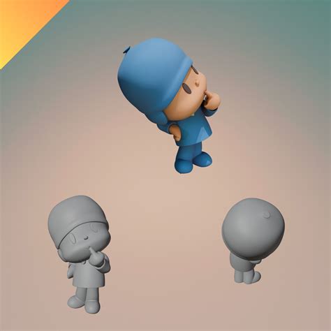 🤔 Фигурка Pocoyo Thinking Pose культовый персонаж из серии