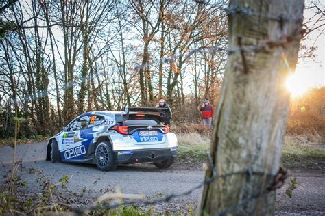 Enzo Ide Zet Zijn Leerproces Verder In De Spa Rally Belgian Rally