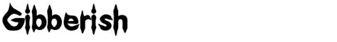 Gibberish Font FontZone Net