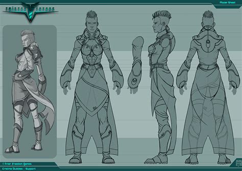 Game Character Model Sheet