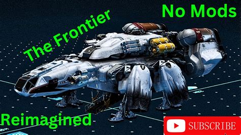 Starfield Frontier Ship Reimagined Youtube