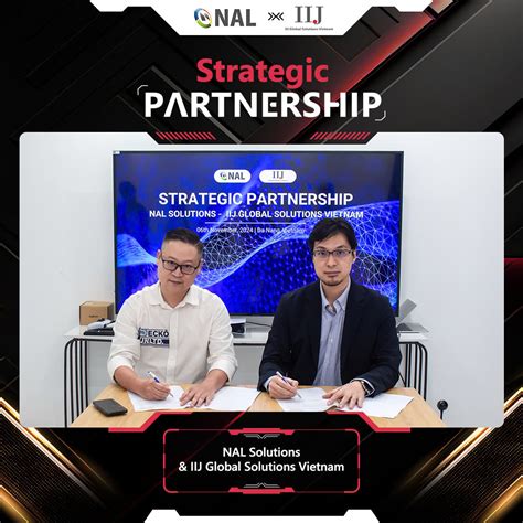 Strategic Partnership Between Nal Solutions Iij Global Solutions