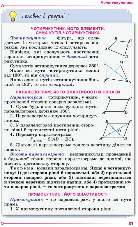 Геометрія 8 кл Підручник 2021 Істер О С 103542 Видавництво Генеза