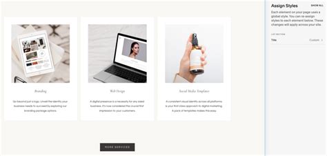 CSS For Customising Fonts In Services Section Customize With Code