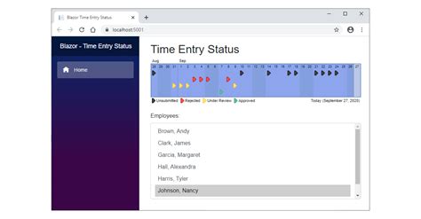 C Gerard Gallant Blazor WebAssembly And The Dovico Time Entry Status App