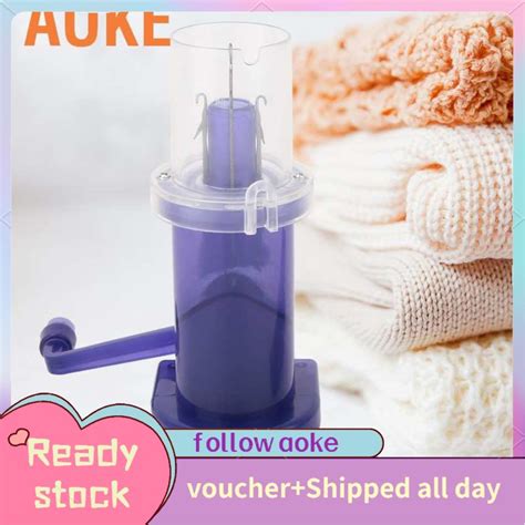 Aoke Hand Knitting Mini Winder Machine Spool Knitter Crochet Loom
