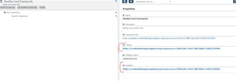 Display Additional Data For Creator And Publisher On The Framework View Screen · Issue 323