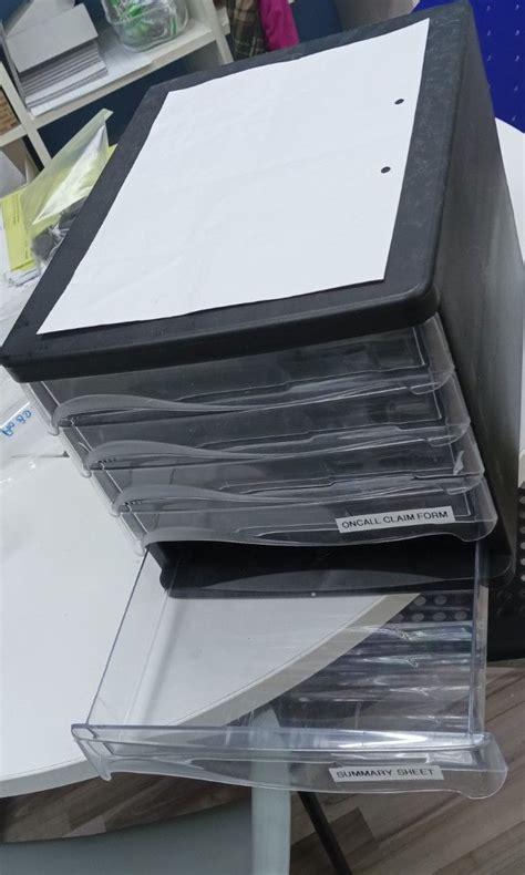 5 Tier Document Drawer Furniture And Home Living Home Improvement