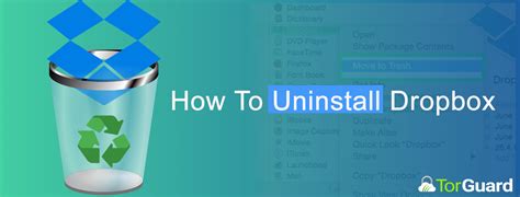 How To Uninstall Dropbox