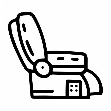 Massager Massage Chair Relax Rest Spa Furniture Equipment Icon