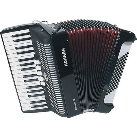 Jual Accordion Akordion Hohner Bravo Iii 72 Bass Hitam Di Seller