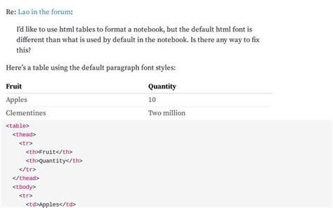 Table With Serif Font Toph Tucker Observable