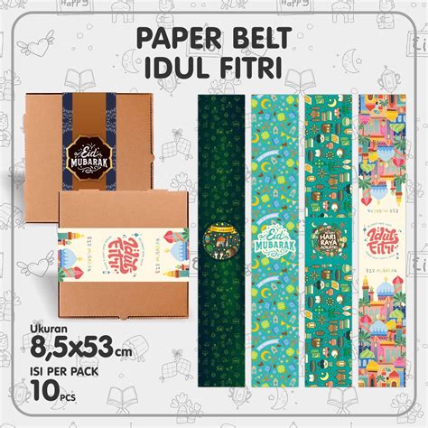 Jual Paper Belt Idul Fitri Paperbelt Hampers Idul Fitri Pita Idul Fitri Shopee Indonesia