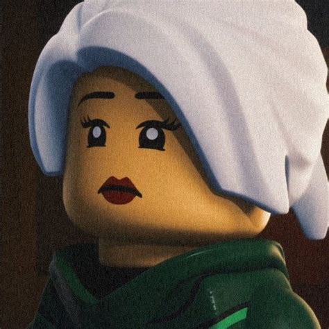 Harumi Icon Ninjago Lego Figure With White Hair