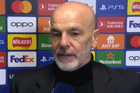 Esonero Pioli Lannuncio è Arrivato In Diretta Non Ci Sono Riuscito