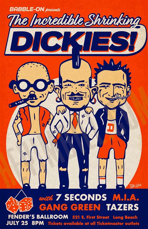 The Dickies Pep 13x19 Punk Concert Poster Print Etsy