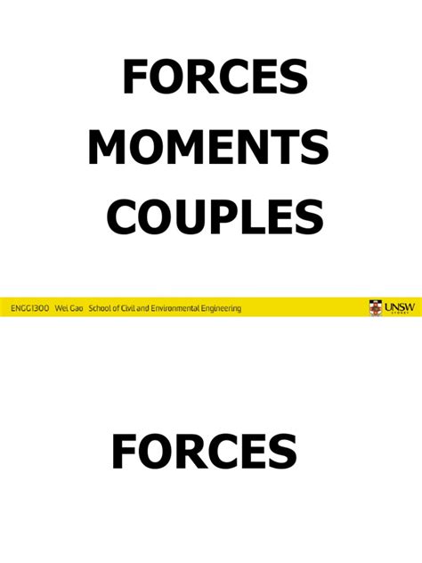 week 1 lecture 2 forces moments download free pdf force gravity