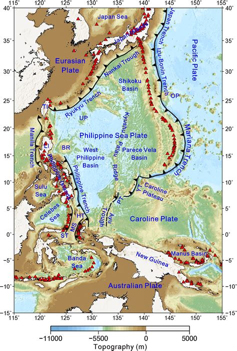 Detached Pacific Slab Beneath The Philippine Sea Plate And Its