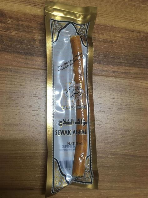 Sewak Al-Falah Miswak (3 Pack) - Traditional Natural Toothbrush for ...